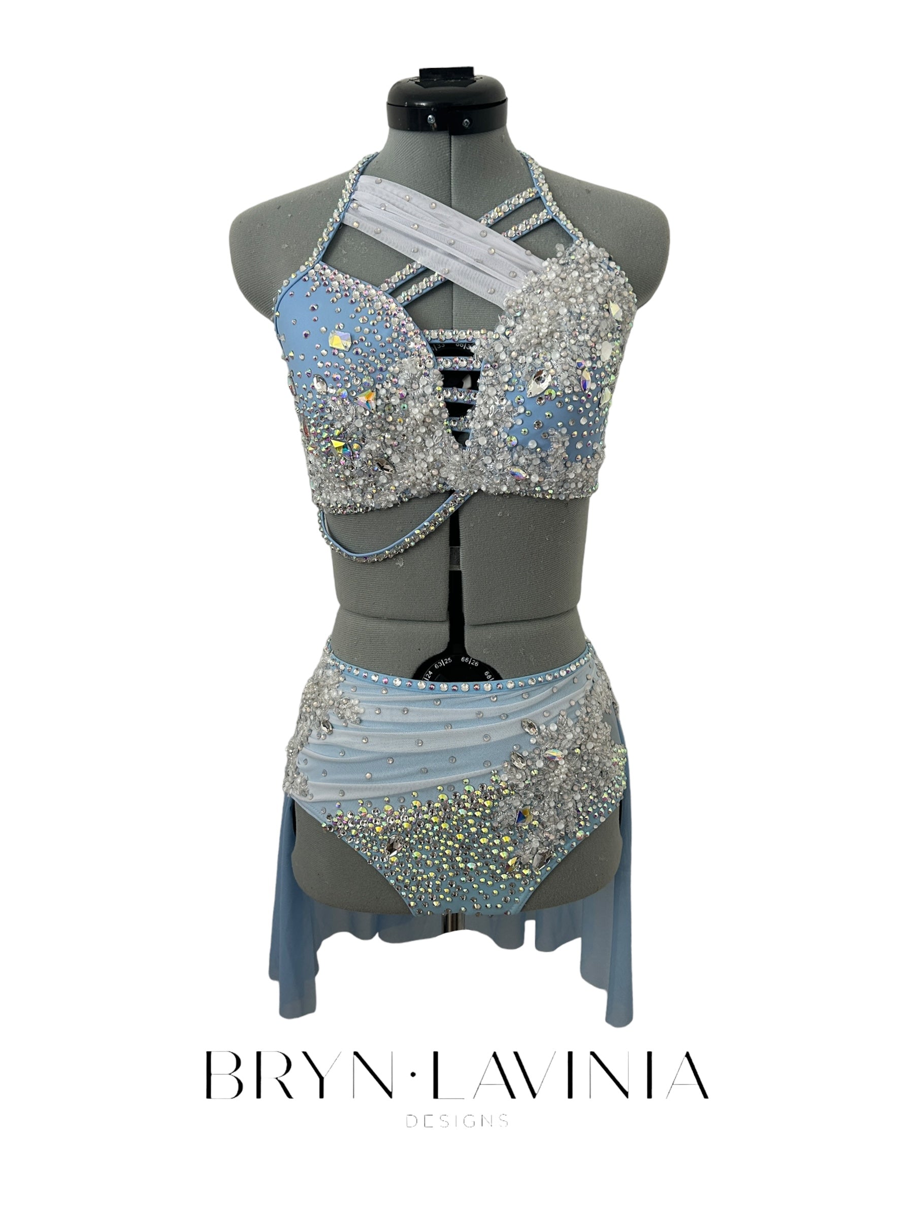 NEW AXS Light Blue/White ready to ship costume – Bryn Lavinia Designs